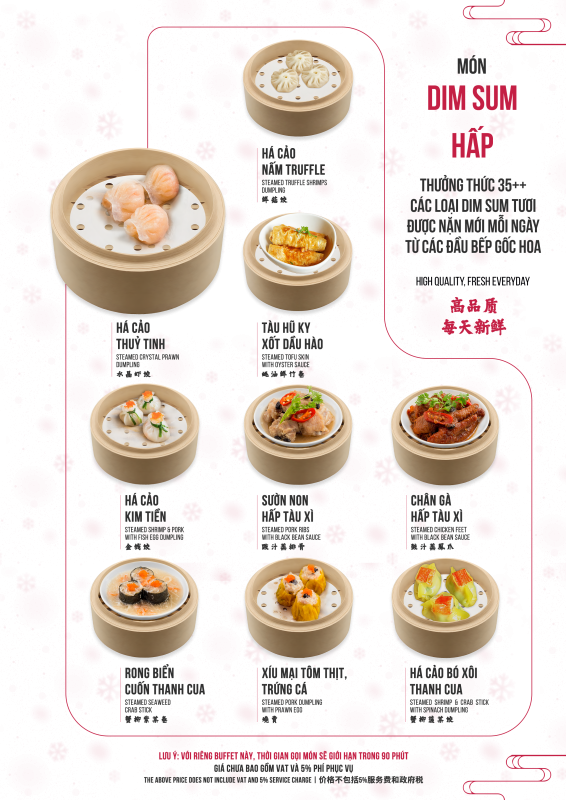 F2 MENU BUFFET – Fu Rong Hua